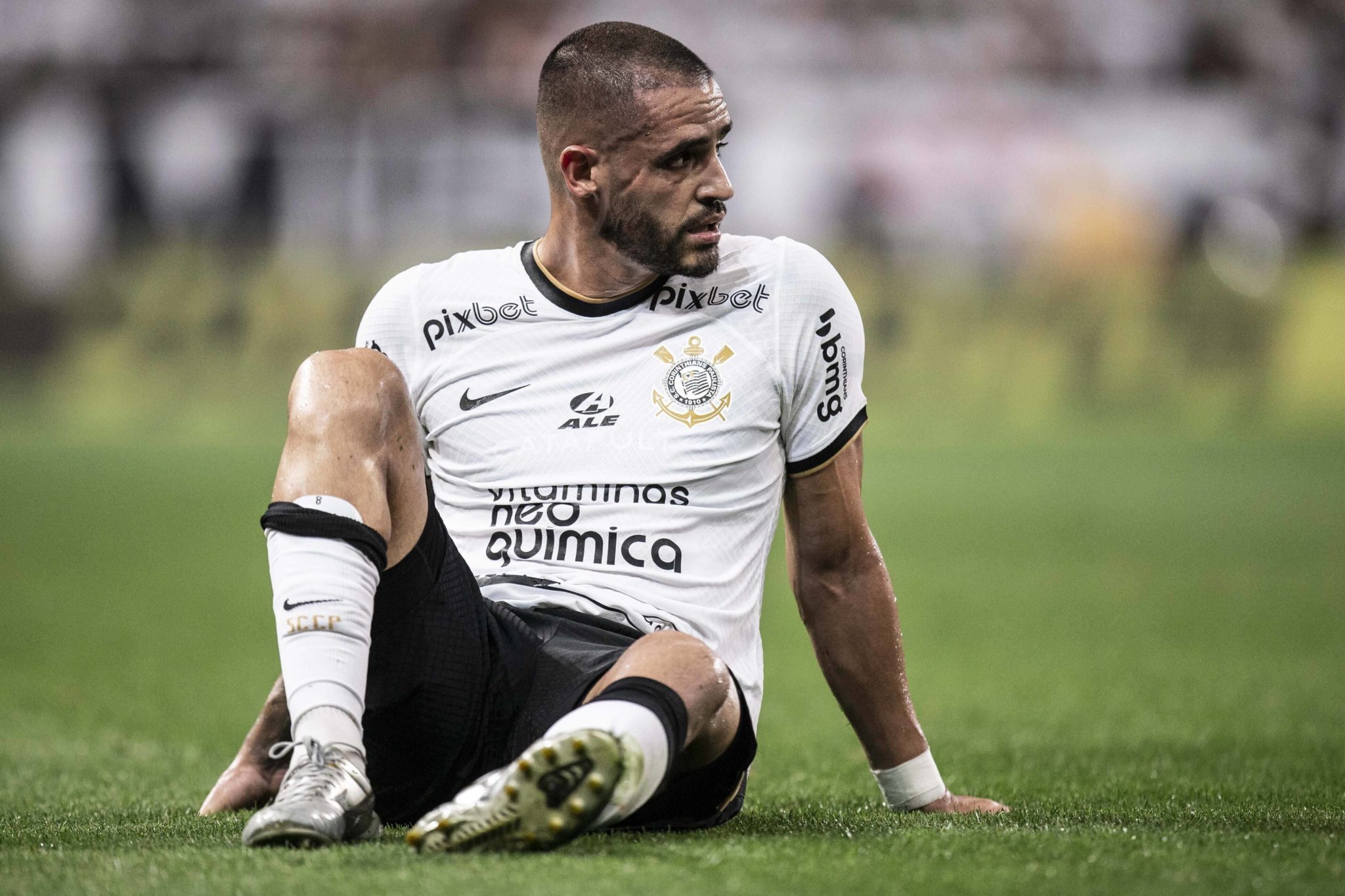 Renato Augusto deve desfalcar o Corinthians por até dois meses