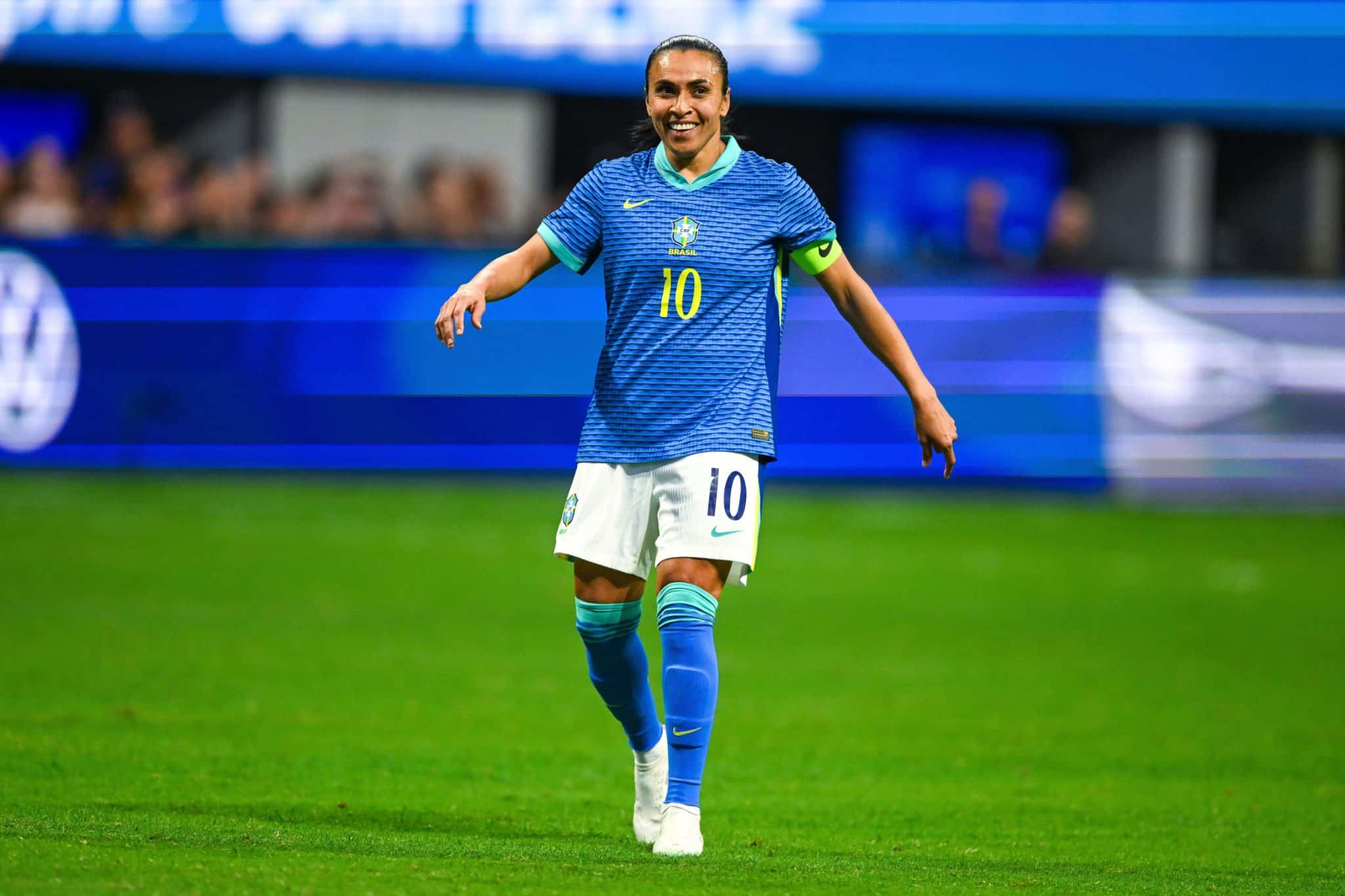 Craque Marta diz que esse é o seu último ano na Seleção Brasileira